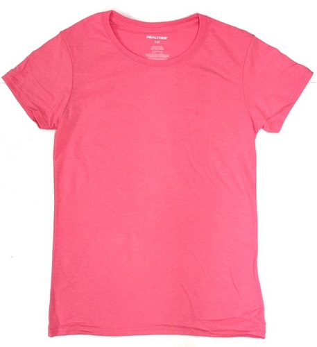 #266-RT-Pink "Real Tree" Women's Crewneck Tees - $.50 Each (36 Pieces ...
